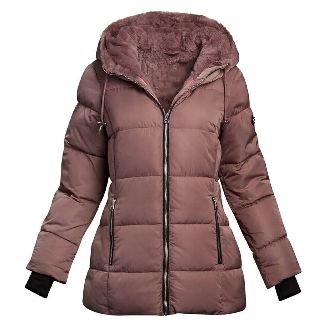Women Warm Puffer Jacket for Women Winter Padded Jacket Windbreaker ...