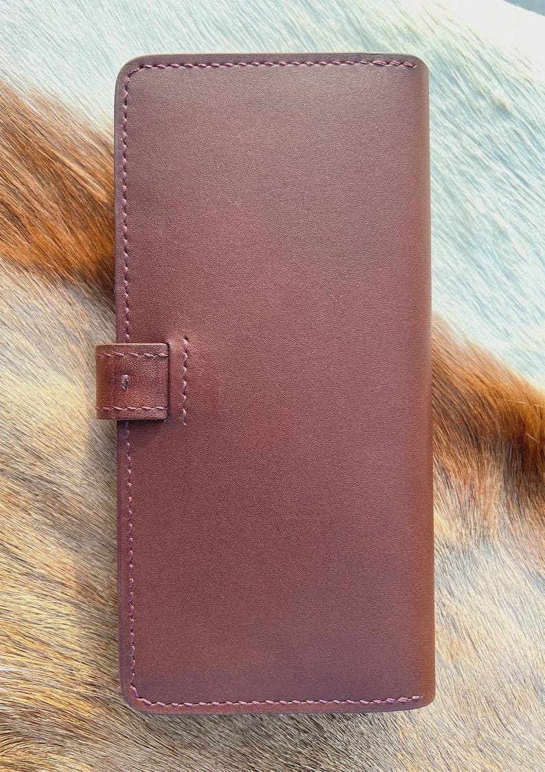Long Wallet Pattern - Leather DIY - Wallet PDF Download - Wallet ...