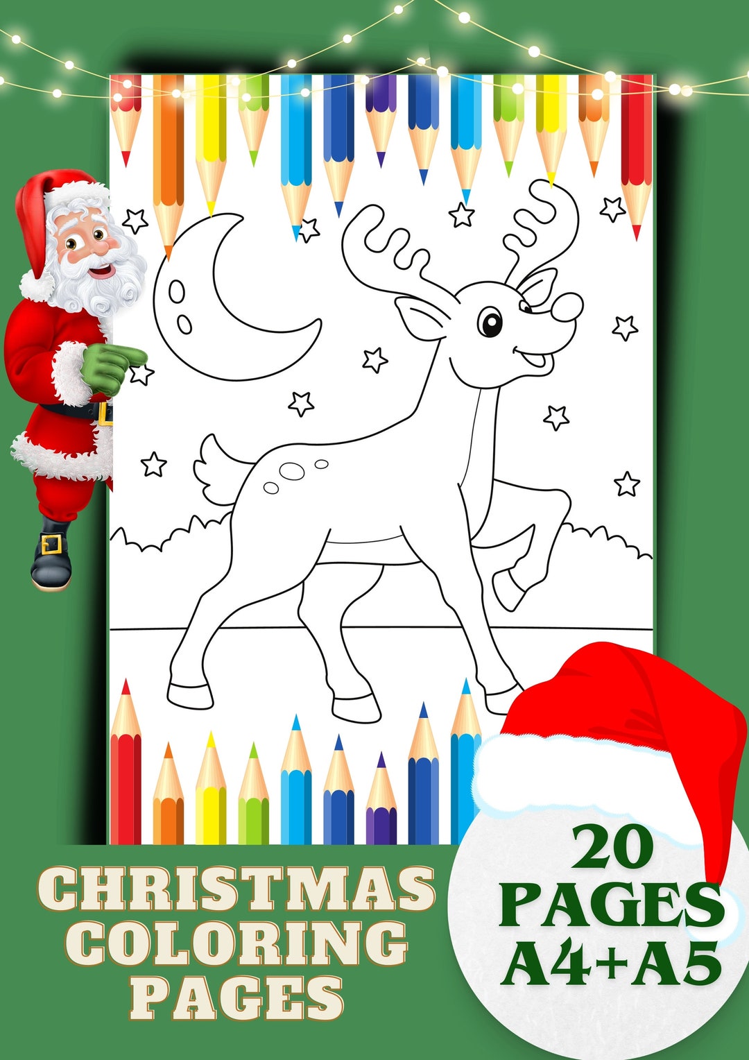 Christmas Coloring Pages, Printable Coloring Pages for Kids ''christmas ...