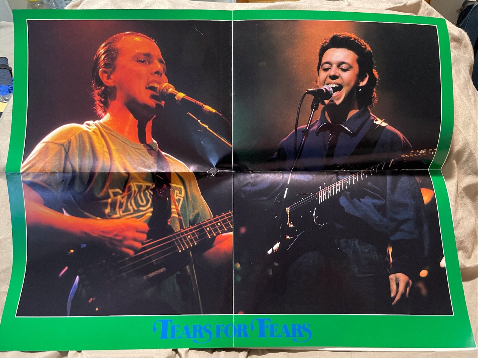Vintage 1985 RARE Collectible - Tears for Fears PICTURE BOOK - by Robus ...