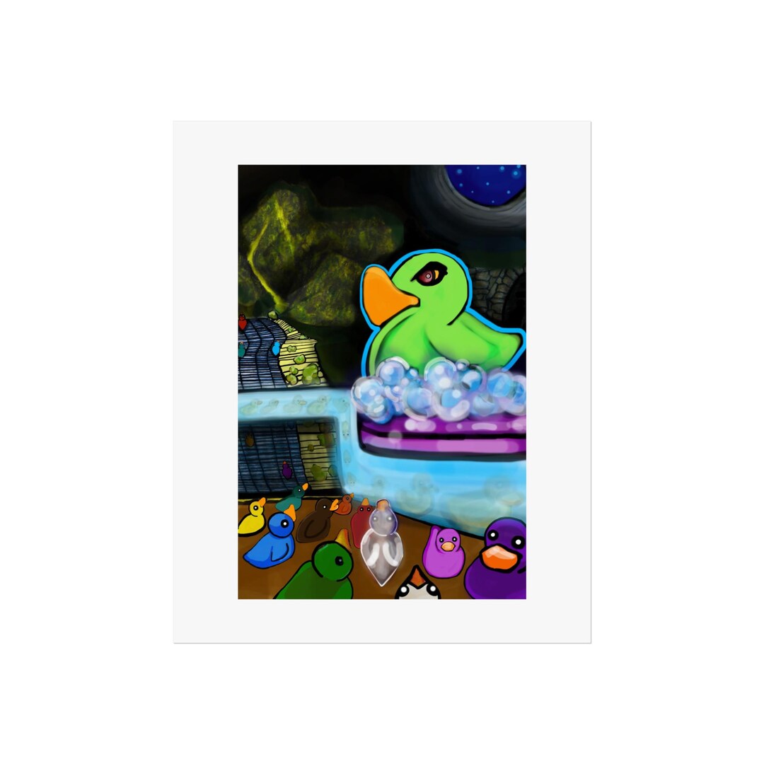 Bakers Dozen Fine Art Posters in Rubber Duckies - Etsy