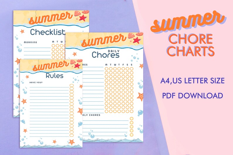 Digital Printable Summer Diary for Children Kids Printable - Etsy