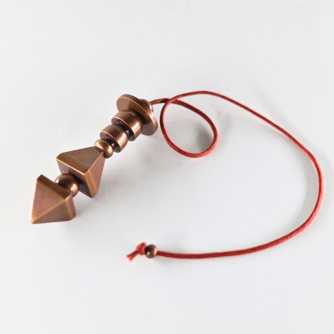 Brass Pendulum Inner Compass Pendulum 9cm Yes No Dowsing Tool Intuition ...