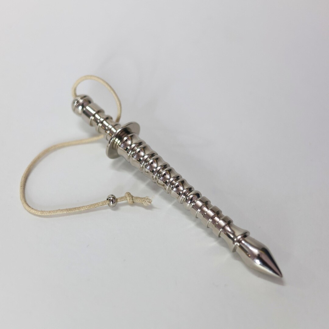 Nickel-coated Brass Chakra Pendulum - Reiki Healing, Spiritual Practice ...