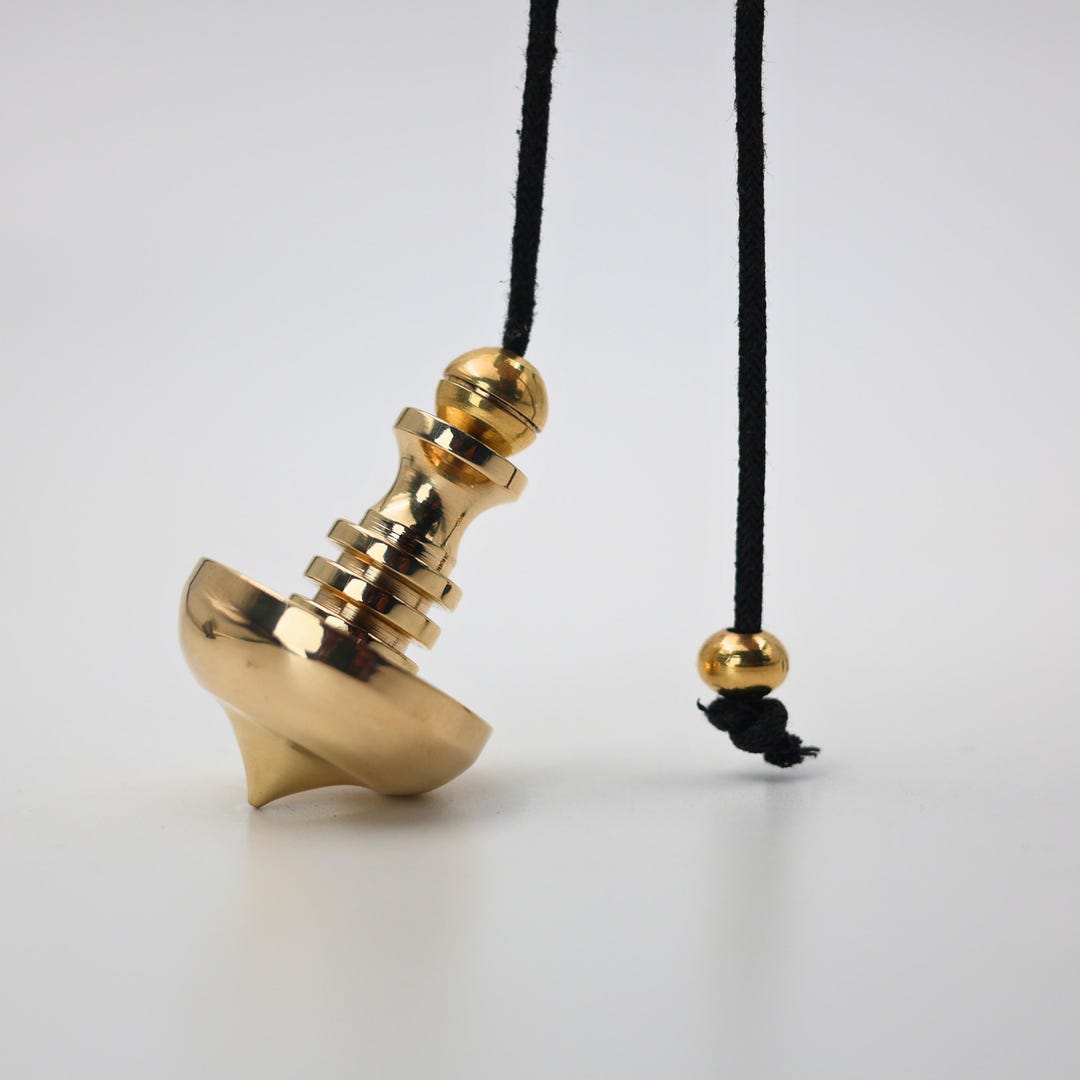 Brass Chakra Pendulum 5cm, Energy Healing Tool - Etsy