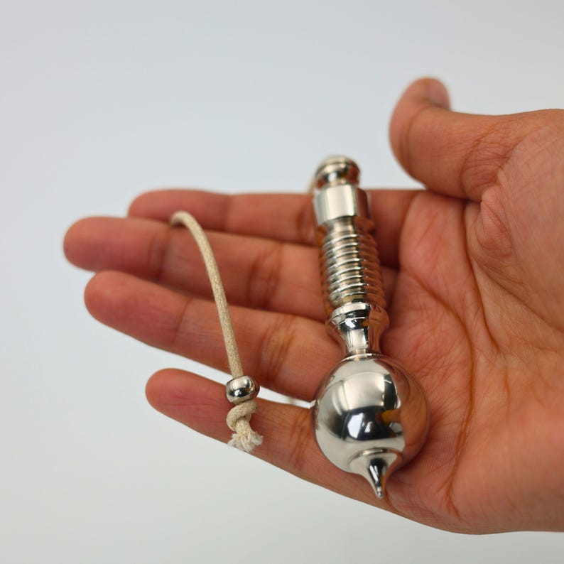 Nickel-coated Brass Pendulum for Dowsing & Divination (8.5cm) - Etsy