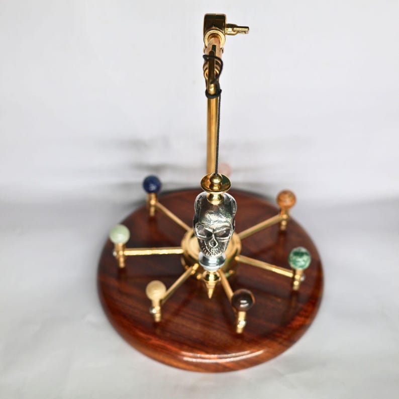 Skull Pendulum – Gothic Metal Dowsing Tool for Energy Work, Divination ...