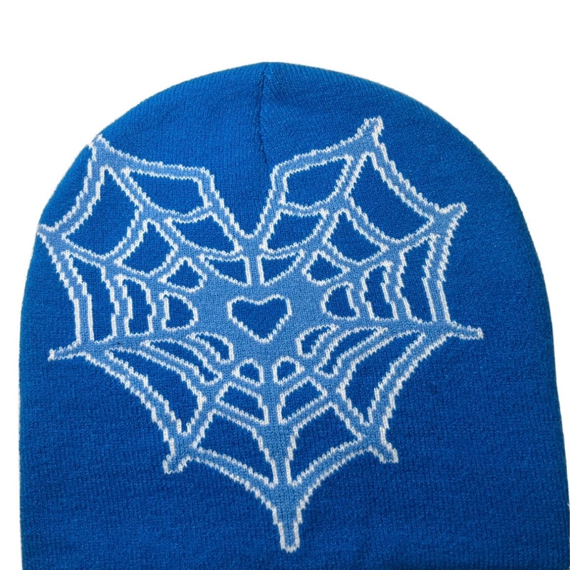 Spider Web Beanie Hat - Etsy