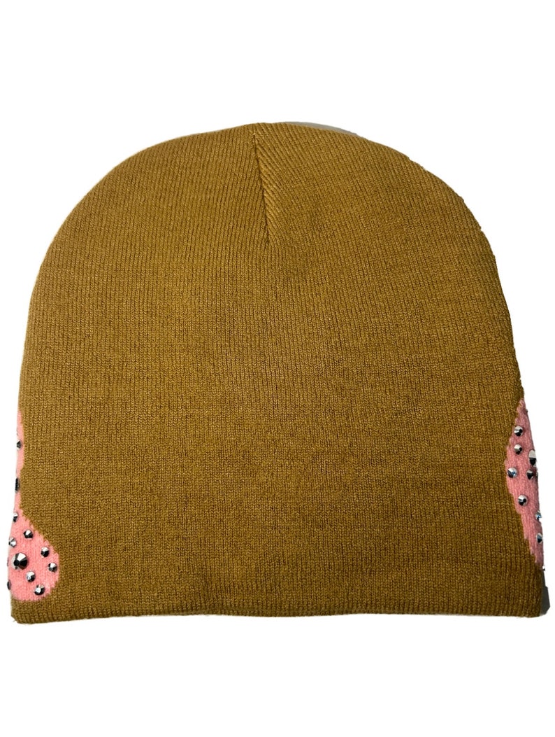 Mea Culpa Custom Beanie, Skull Cap, Hat, Rhinestone Beanie - Etsy