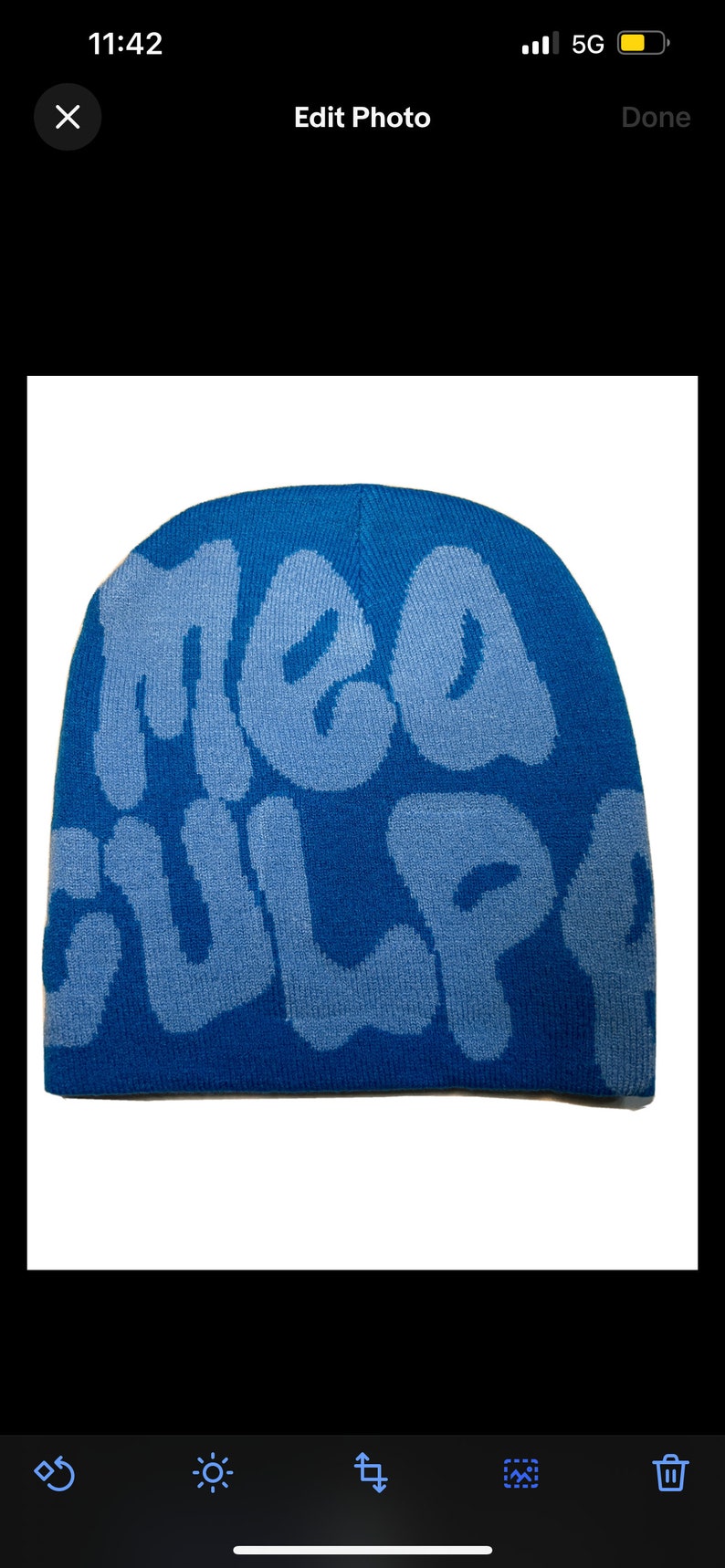 Mea Culpa Beanie, Skull Cap, Hat, Beanie - Etsy