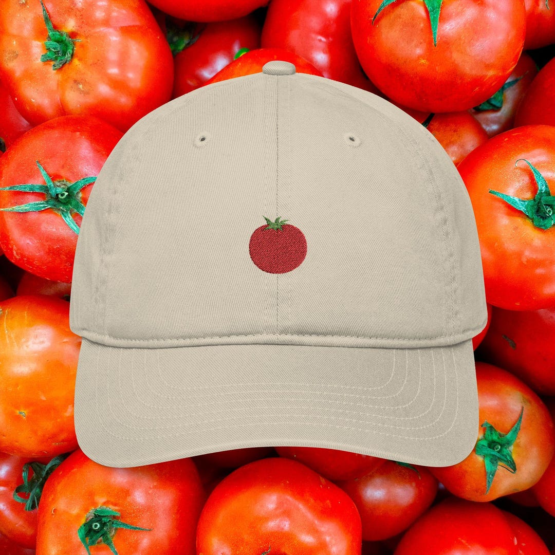 Tomato Hat - Tomato Lover Gift, Tomato Juice Lover Gift, Tomato Print ...