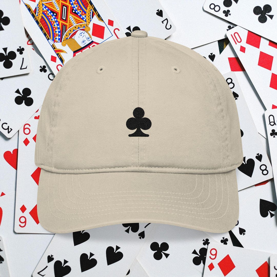Clubs Hat - Playing Card Suit, Playing Card Hat, Poker Gift, Blackjack ...
