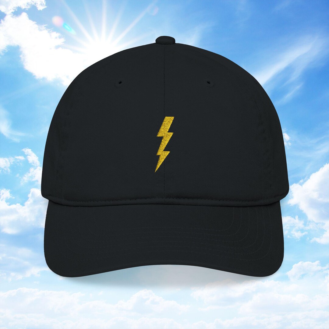 Lightning Hat - Lightning Bolt Print, Lightning in a Bottle, Superhero ...