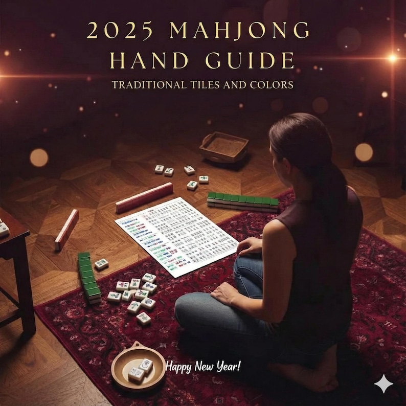 Printable 2025 NMJL Card Guide, Hands Cheat Sheet , Beginner American ...