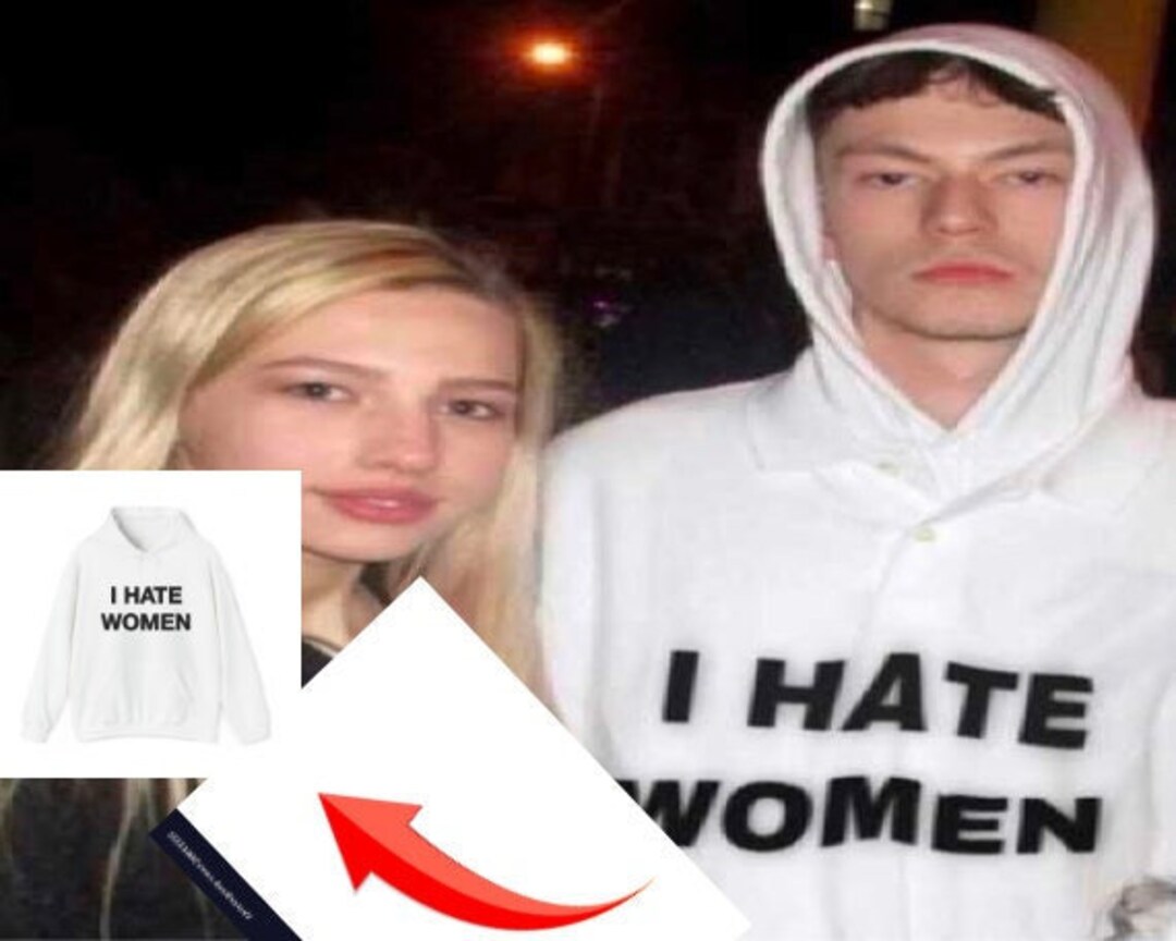 Bladee i Hate Women Meme Hoodie, Drain Gang, Bladee Merch, Ecco2k ...