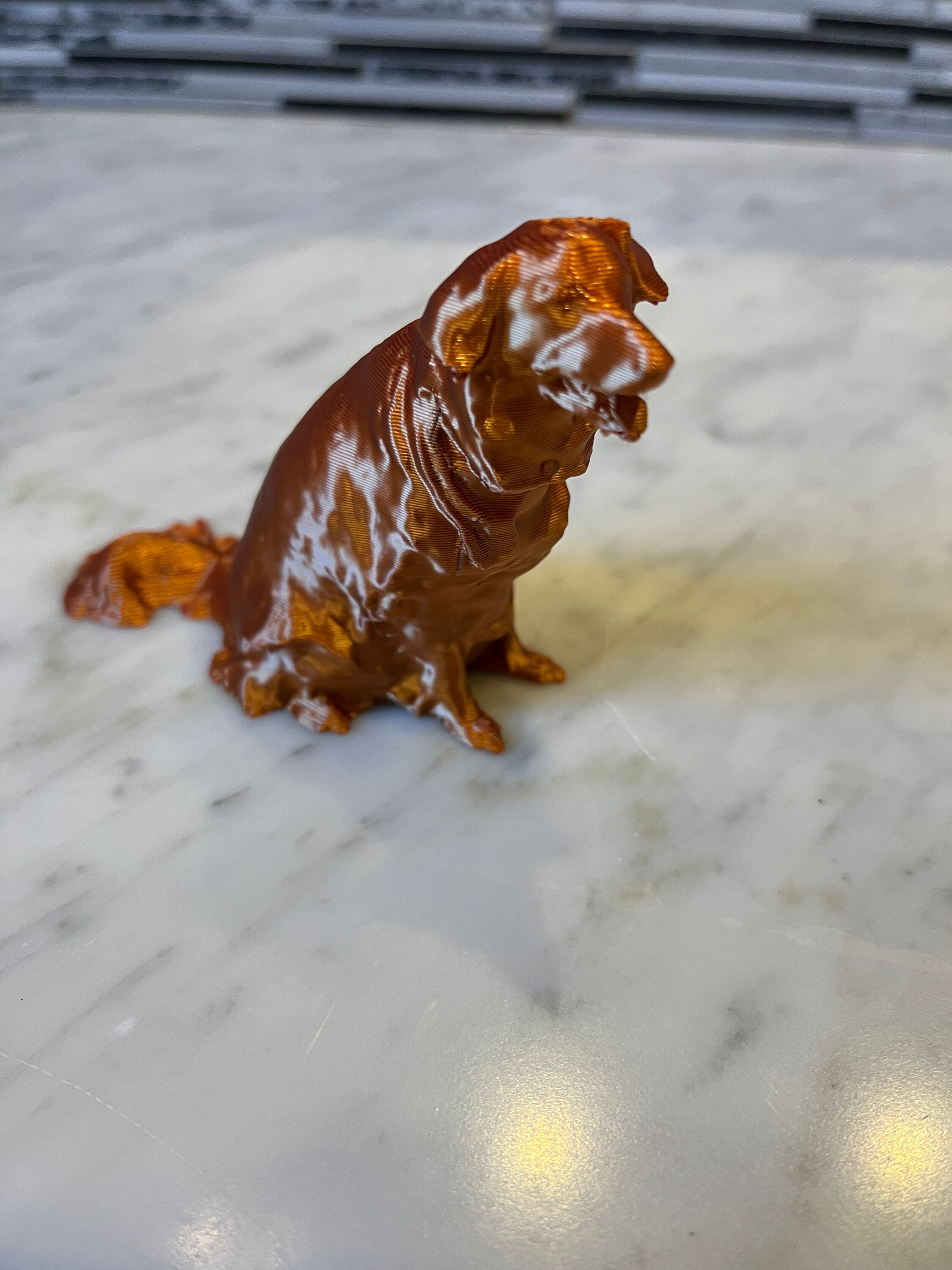 3D Model Golden Retriever Dog Available in Gold, White, Dark Brown ...