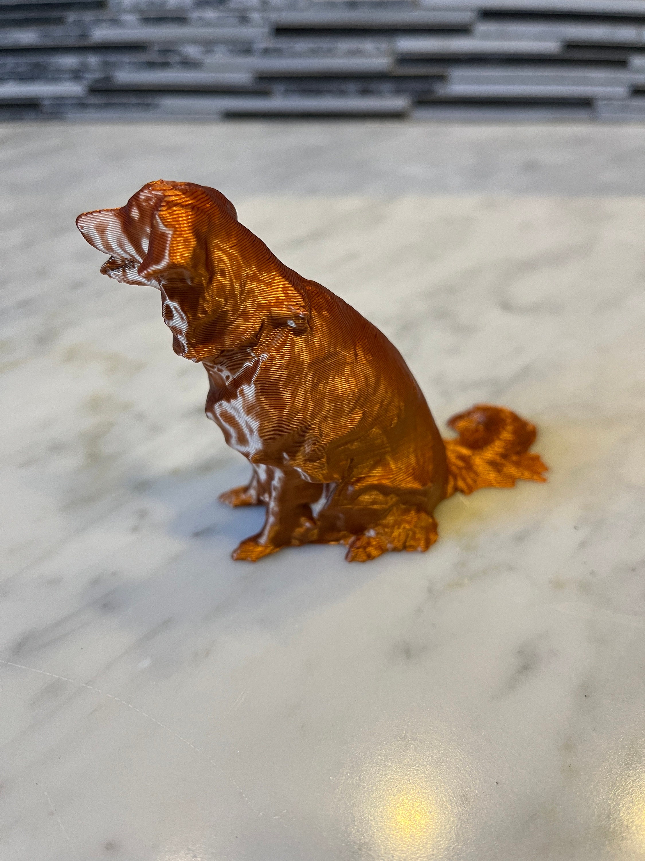 3D Model Golden Retriever Dog Available in Gold, White, Dark Brown ...