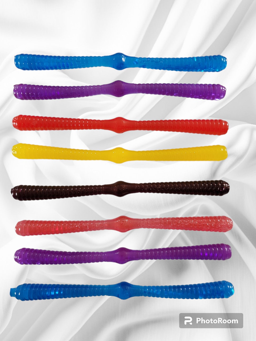 Baits - Wacky Worm 5.25" (8/pk) - Etsy