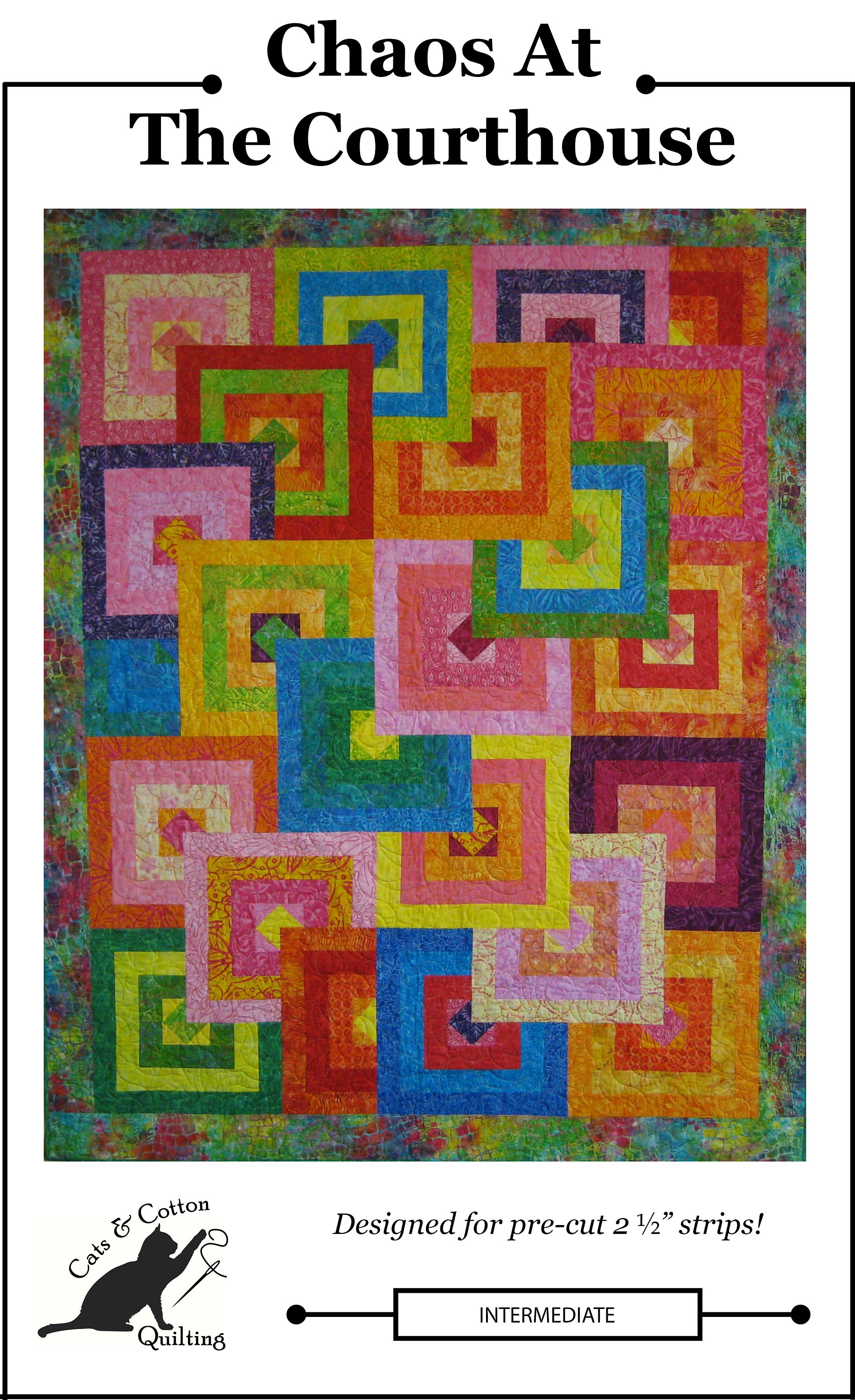 Chaos at the Courthouse Digital Download Full Pattern Digital Quilt ...