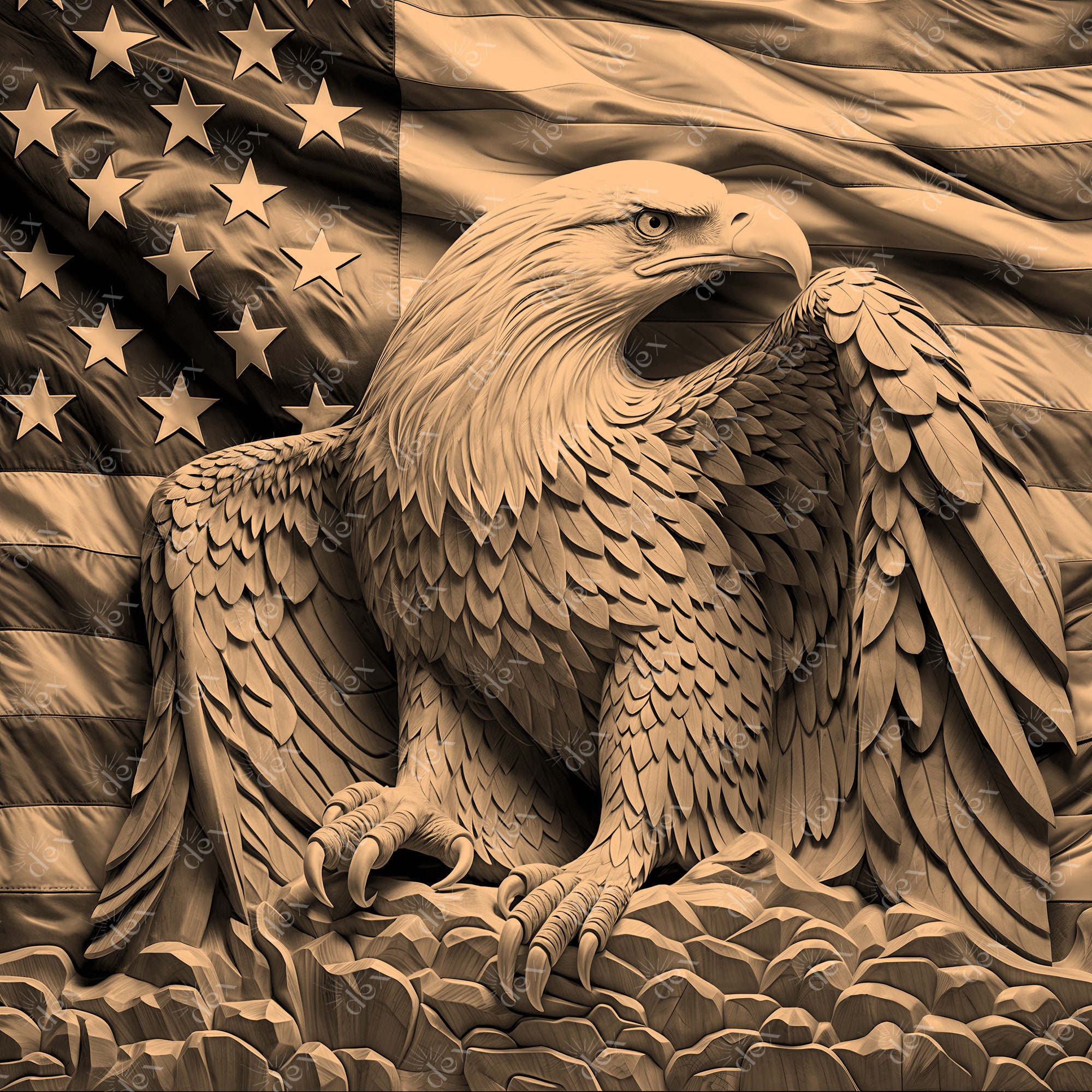 Laser Engrave File PNG, 3D Illusion Lightburn Laser Engrave, Design for ...