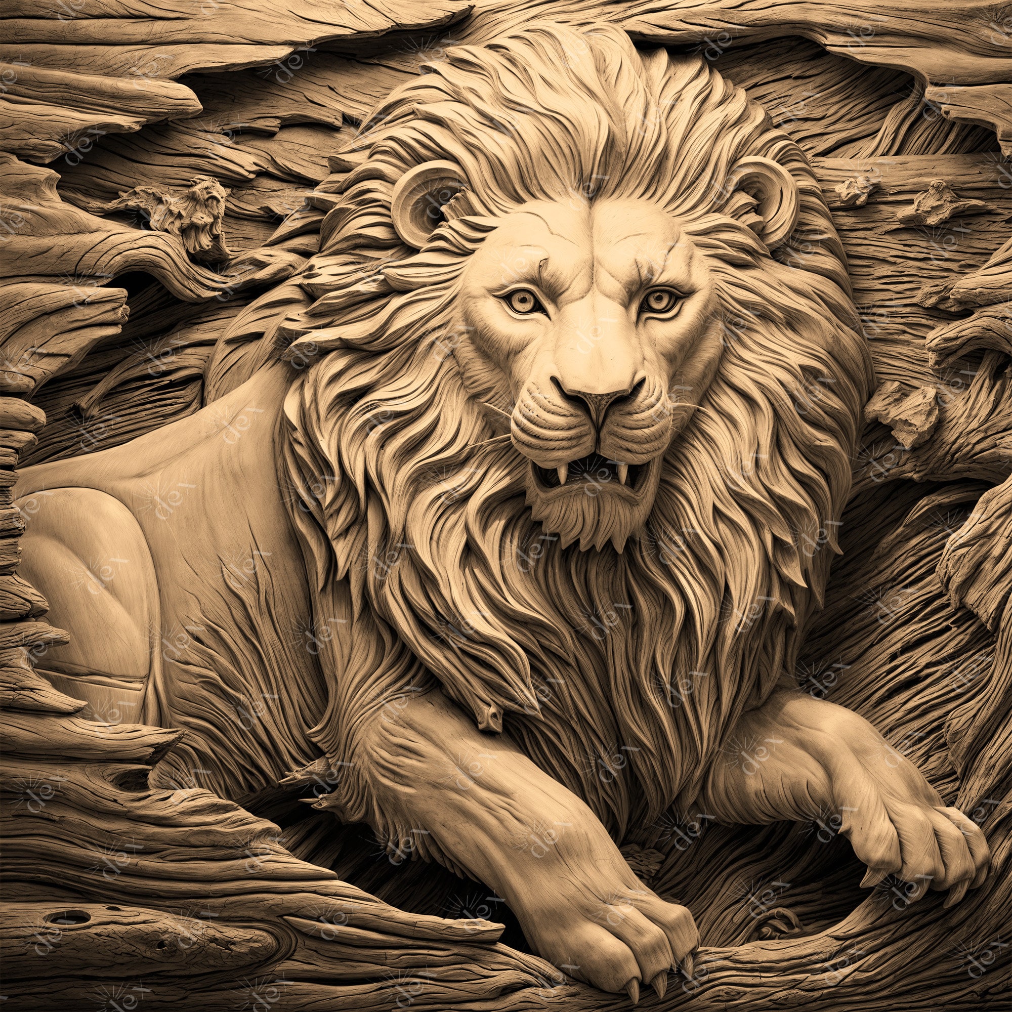 Laser Engrave File PNG, 3D Illusion Lightburn Laser Engrave, Design for ...