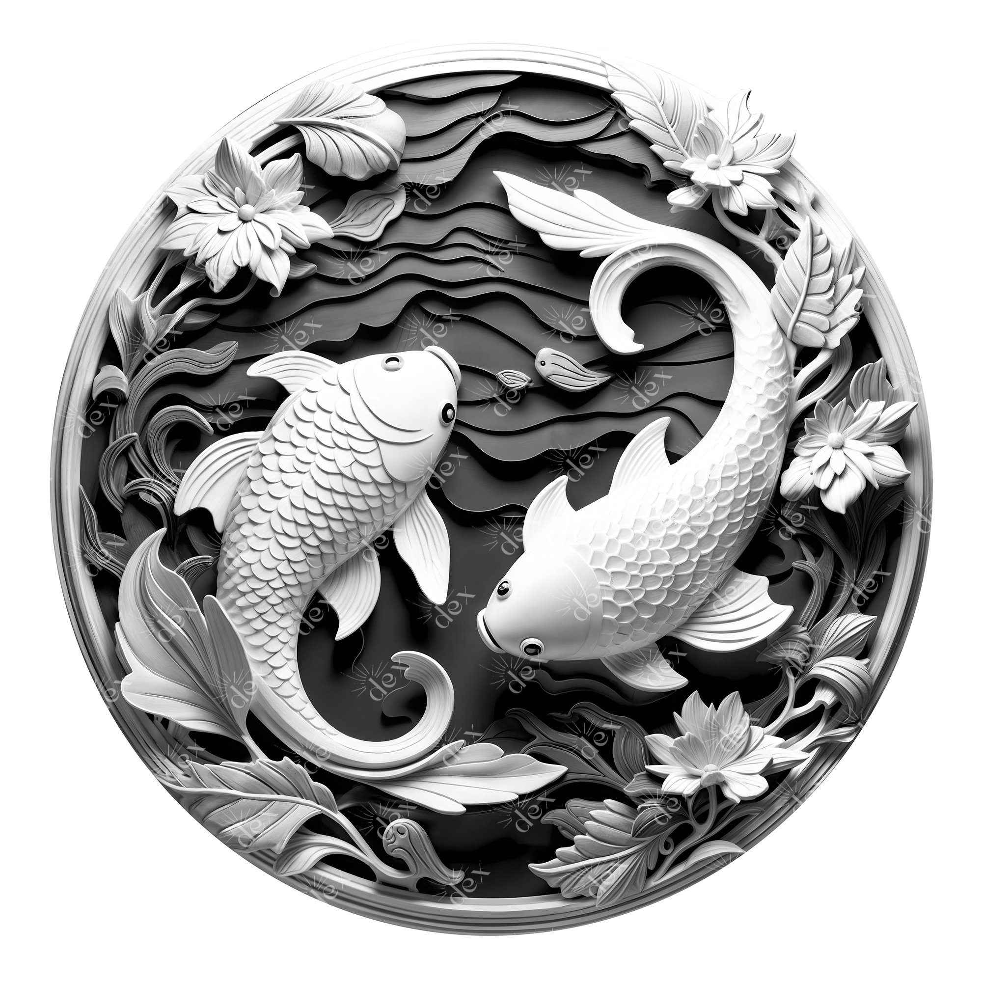 Laser Engrave File PNG, 3D Illusion Lightburn Laser Engrave, Design for ...