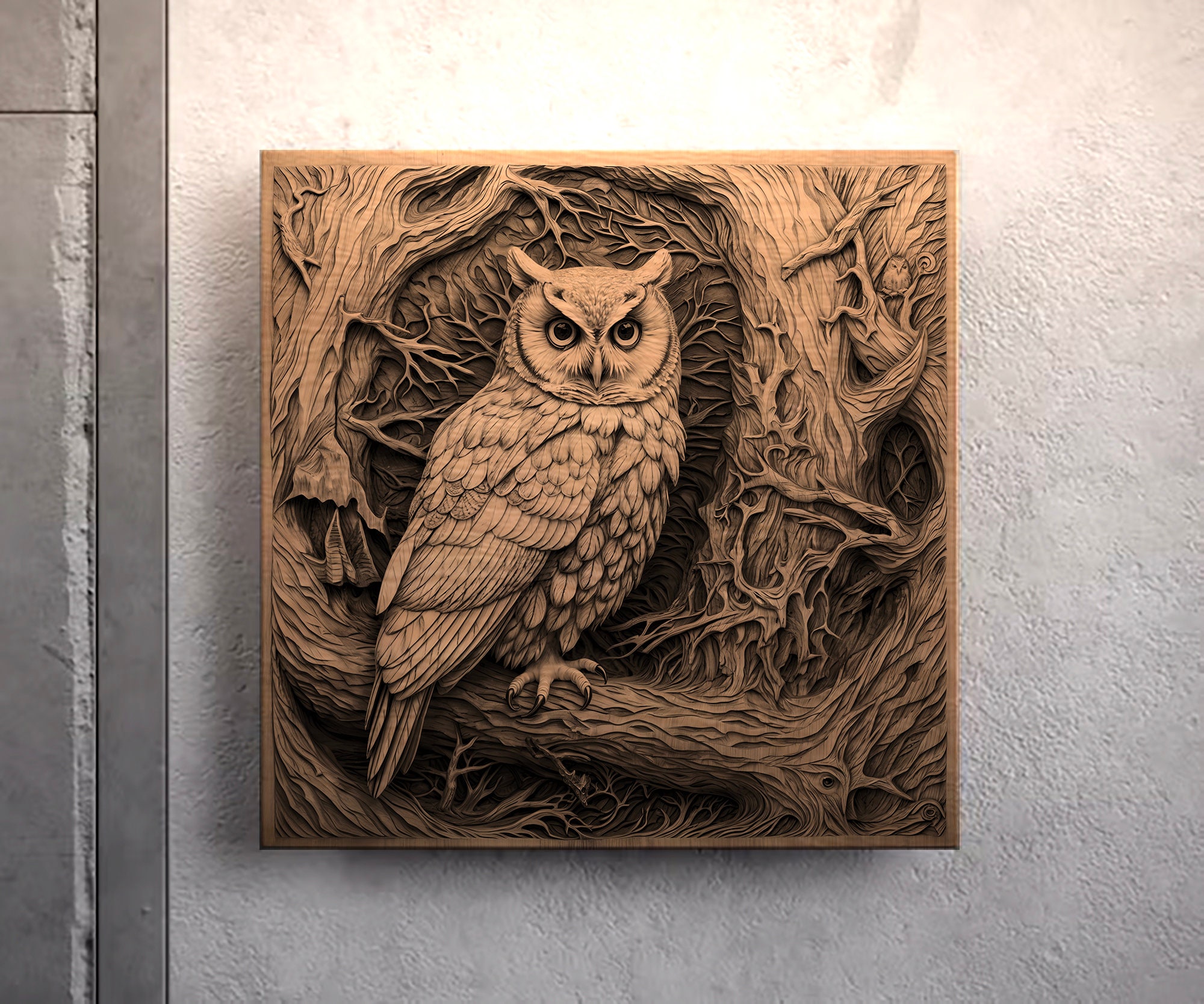 Laser Engrave File PNG, 3D Illusion Lightburn Laser Engrave, Design for ...