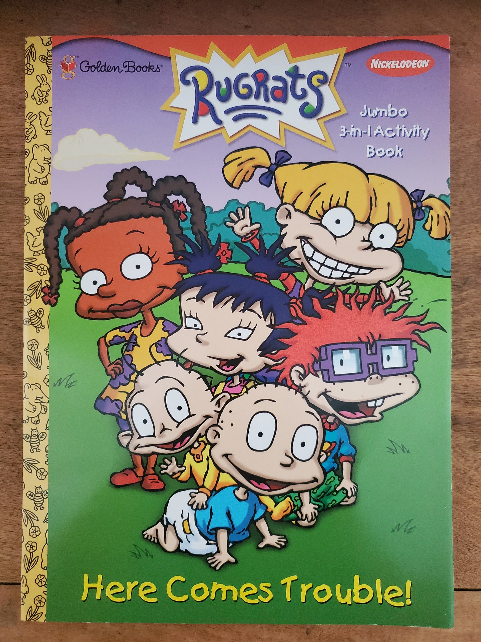 2001 Rugrats Jumbo 3-in-1 Activity Book - Etsy