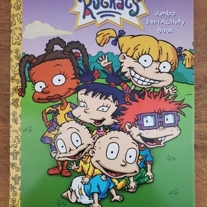 2001 Rugrats Jumbo 3-in-1 Activity Book - Etsy