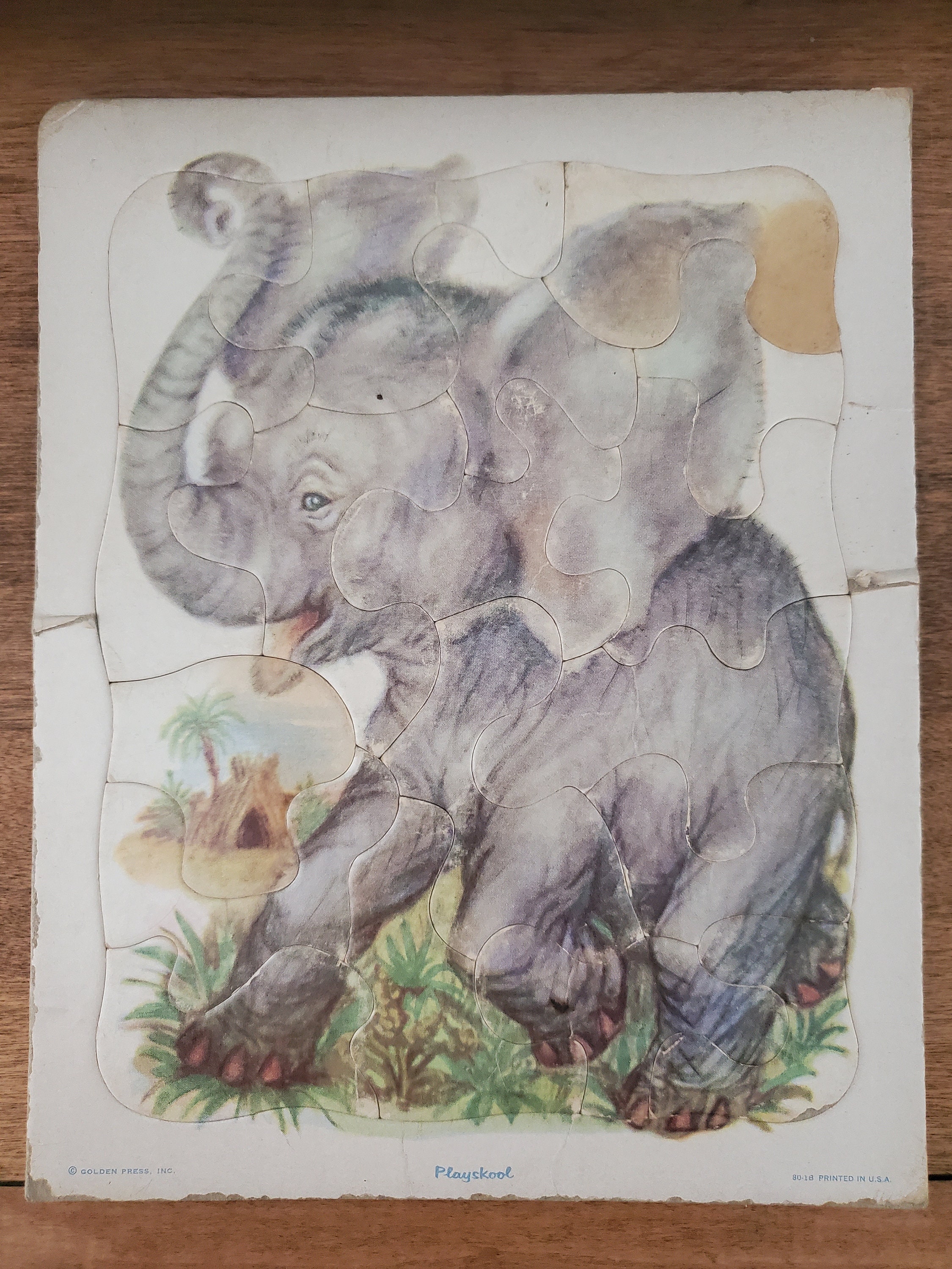 1950's Playskool Puzzles - Etsy