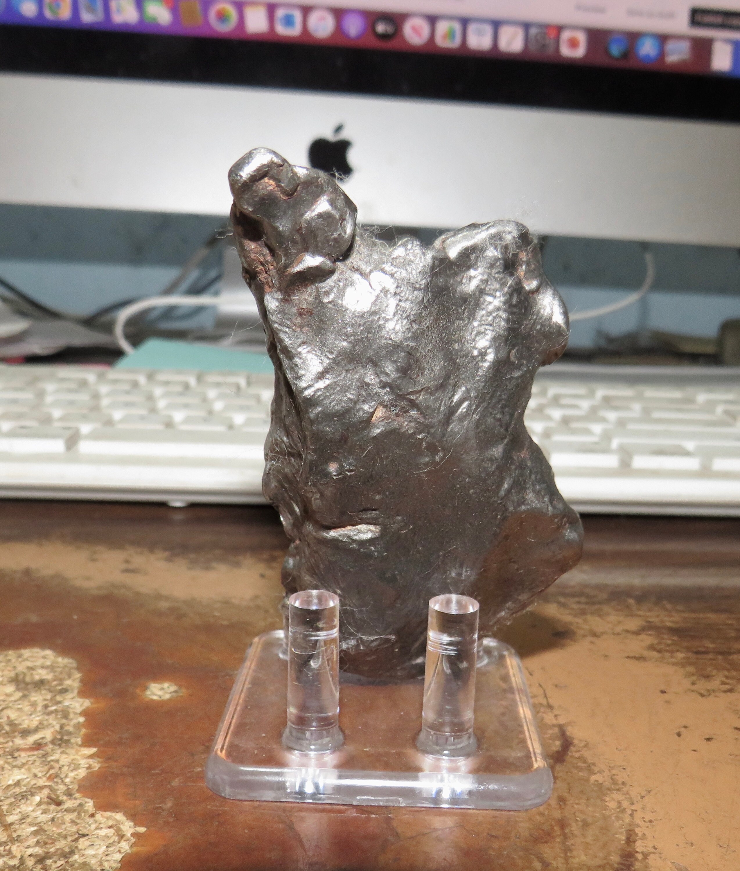 346 Gm Gebel Kamil Meteorite From Egypt Acrylic Stand Iron - Etsy