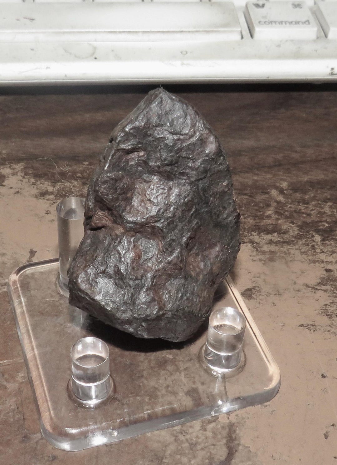 118 Gm Canyon Diablo Meteorite Arizona Usa Acrylic Stand Top Grade - Etsy