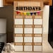 Classroom Birthday Chart | Birthday Boards | School Classroom - Etsy