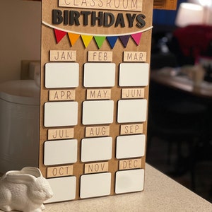 Classroom Birthday Chart | Birthday Boards | School Classroom - Etsy