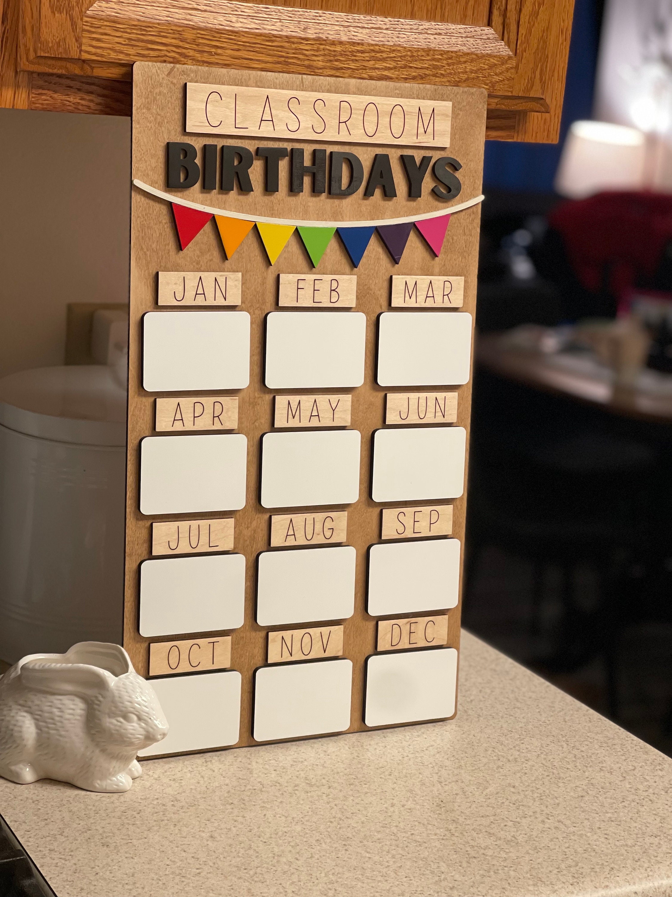 Classroom Birthday Chart | Birthday Boards | School Classroom - Etsy