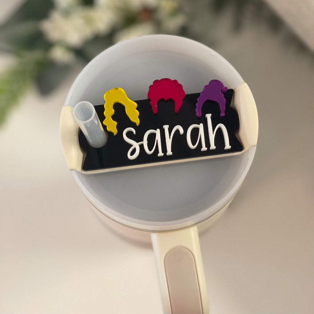 Sanderson Sisters Stanley Tag Topper for Stanley Sanderson Sisters Name ...