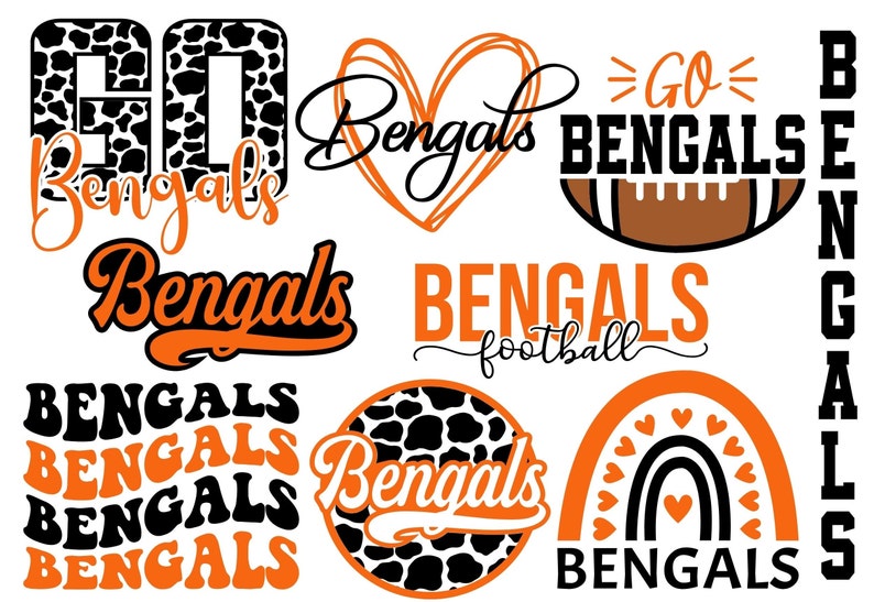 Bengals Svg, Bengals School Team Svg, Leopard Go Bengals SVG, Go ...
