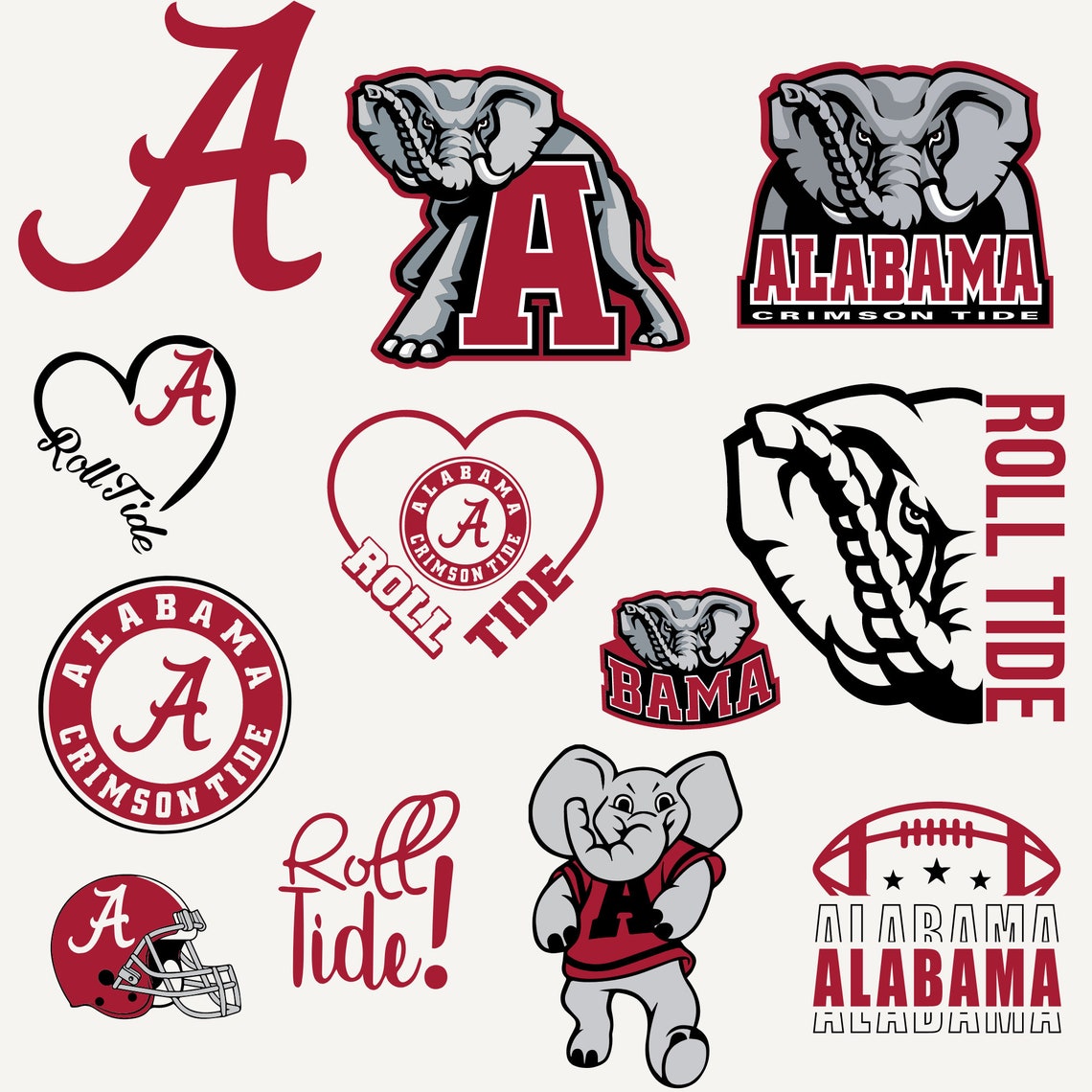 Crimson Tide Svg,alabama Crimson Tide,alabama Football Svg,alabama Svg ...