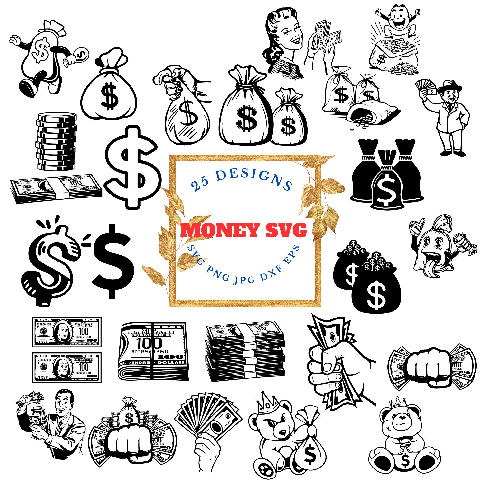 Money Svg, Money Png, Money Background, Bitcoin Svg, Wallet Svg, Money ...