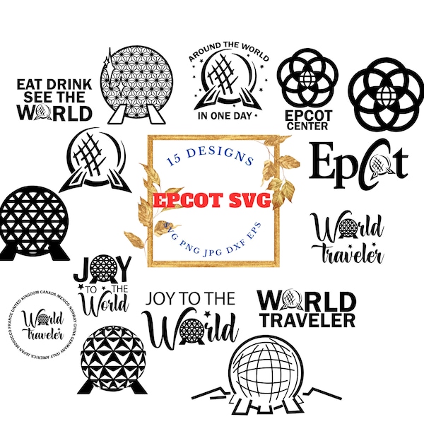 Epcot Svg - Etsy