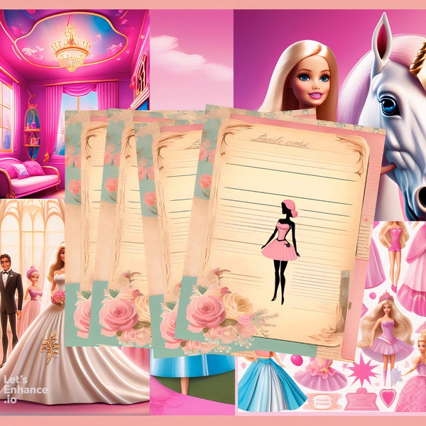 Barbie Junk Journal Printable - Etsy