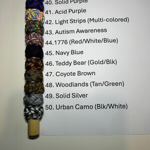 Handmade Sturdy Paracord Slide - Etsy