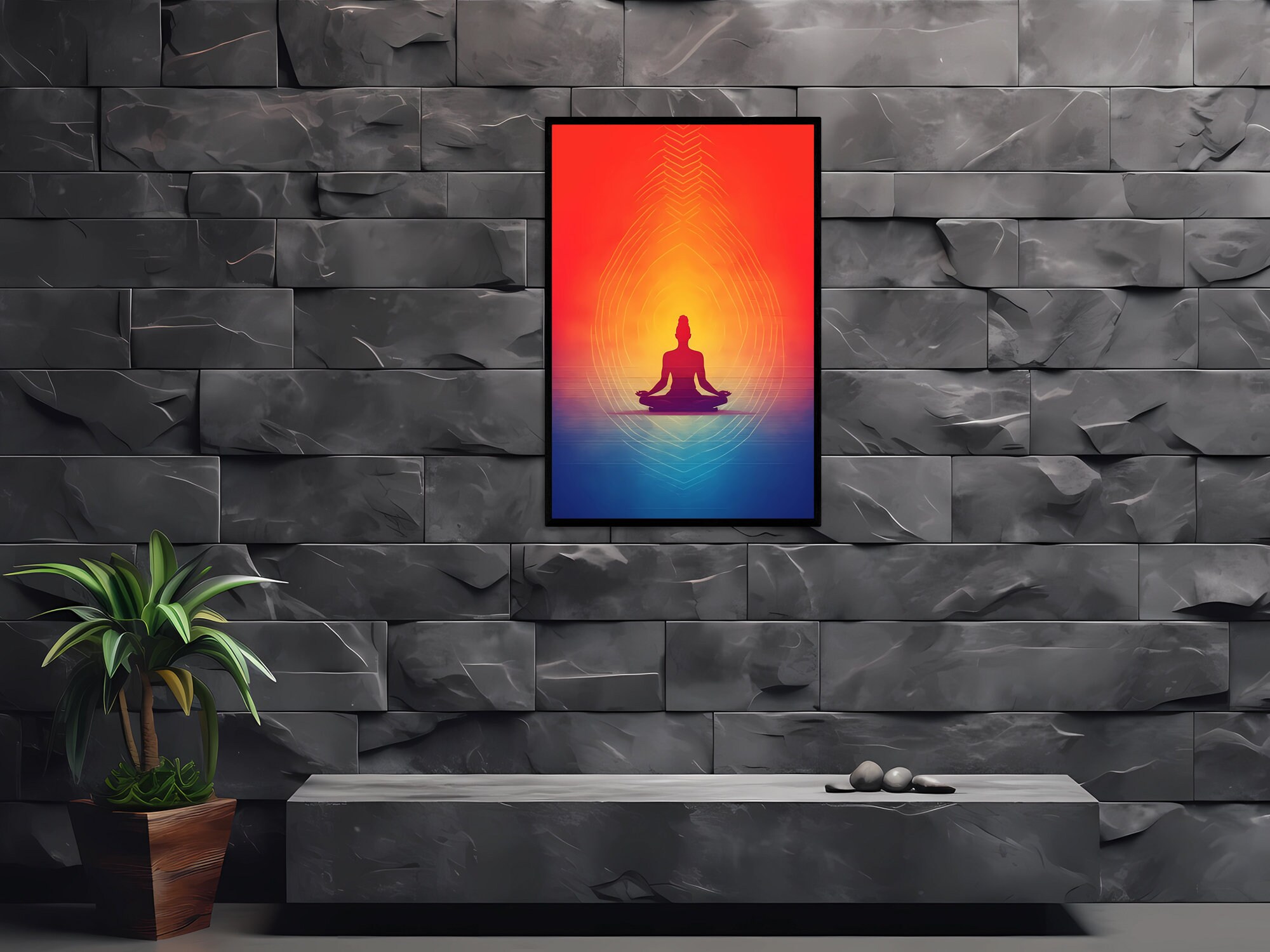 Positive Art Positive Aura Poster Spiritual Energy Poster - Etsy