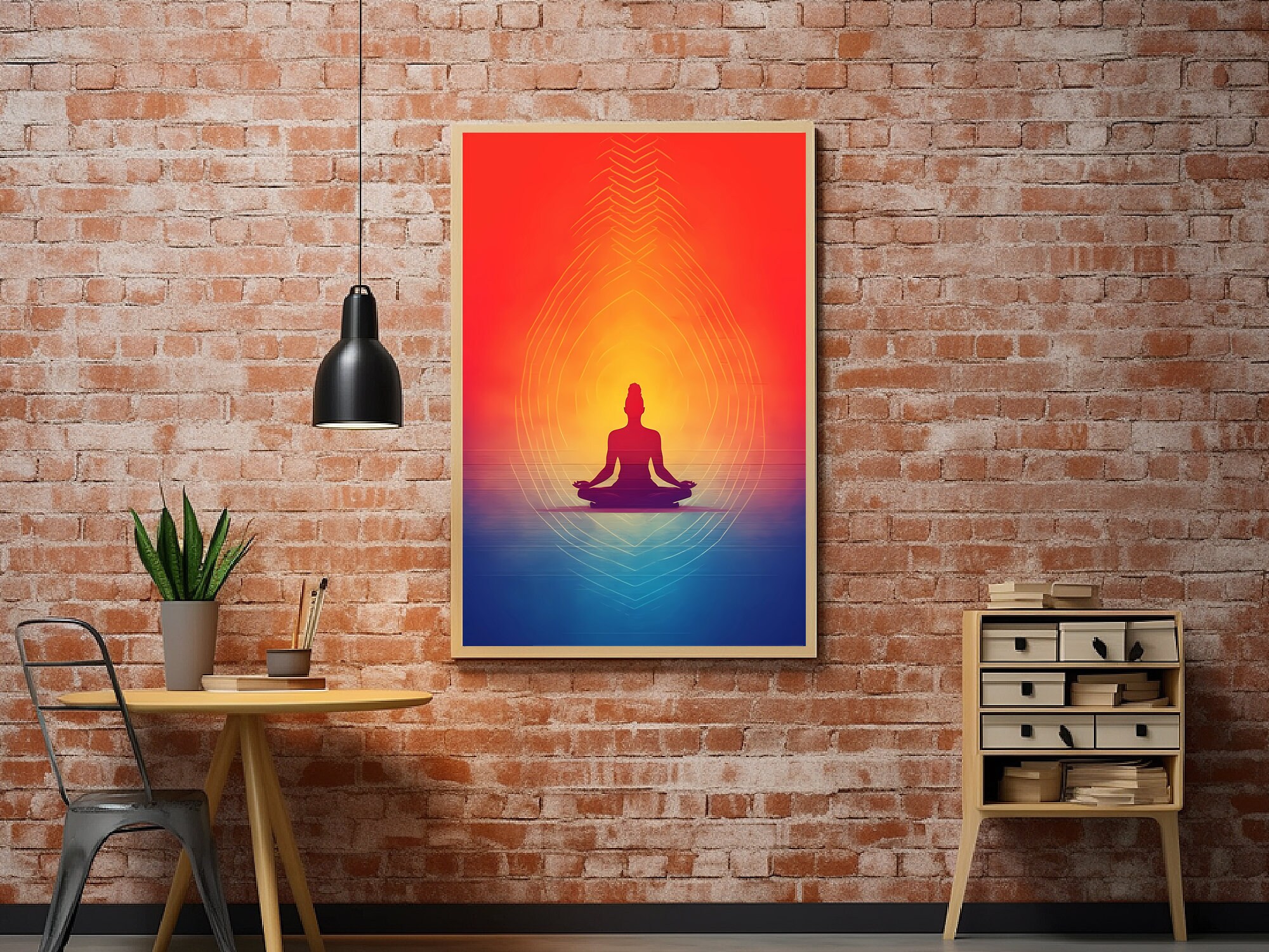 Positive Art Positive Aura Poster Spiritual Energy Poster - Etsy