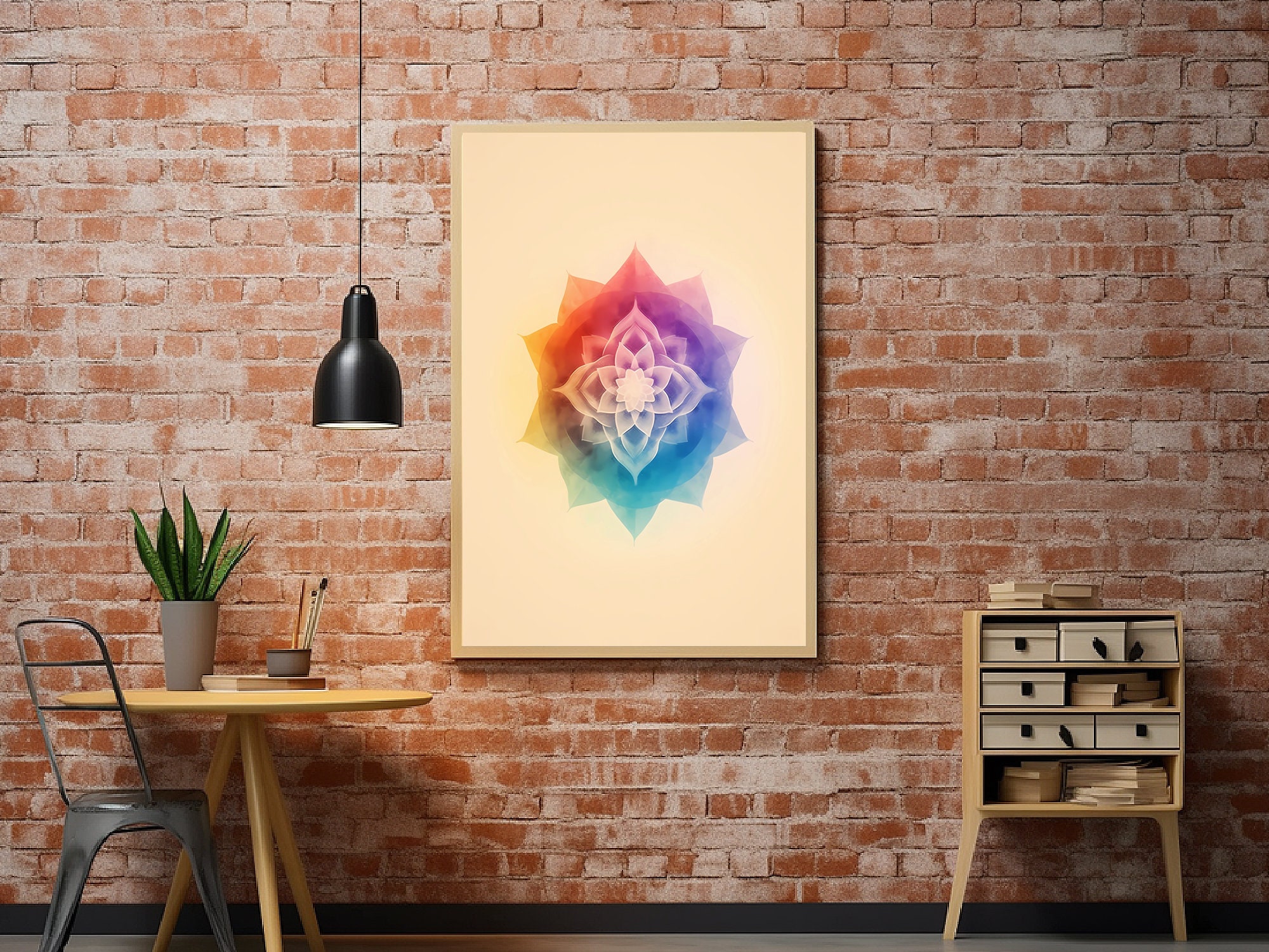 Positive Art Positive Aura Poster Spiritual Energy Poster - Etsy