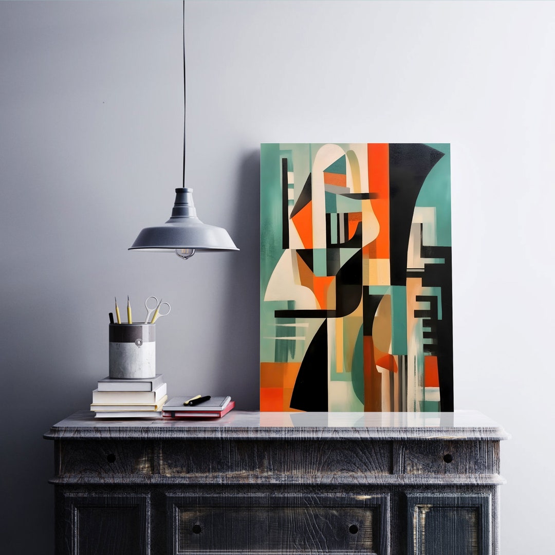 Abstract Poster Set Bedroom Wall Art Canvas Art Dining Room - Etsy