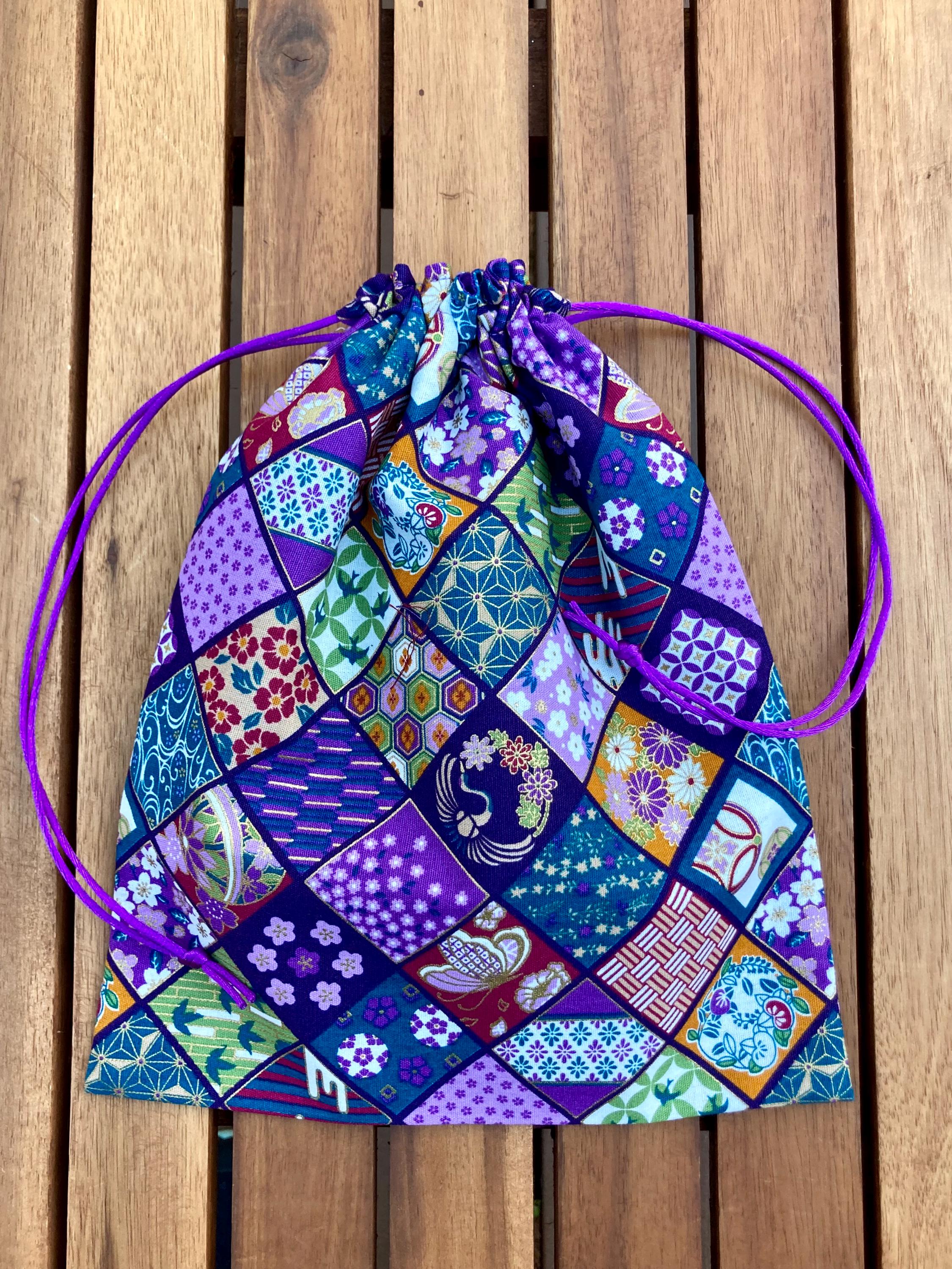 Purple Diamond Montessori Mystery Bag With Objects: Handmade ...