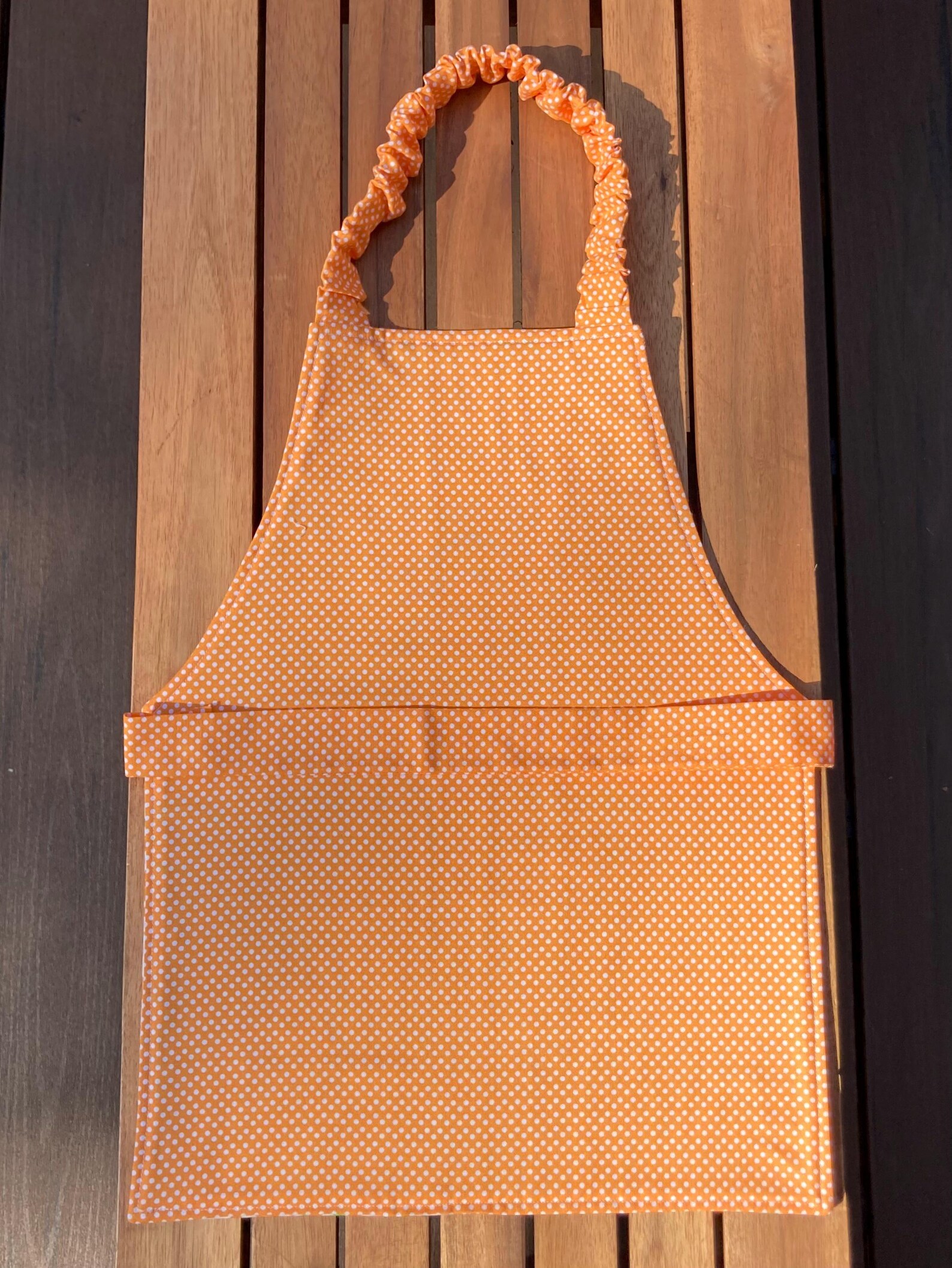 Carrot Themed Child-sized Apron| Handmade Montessori Apron for Primary ...