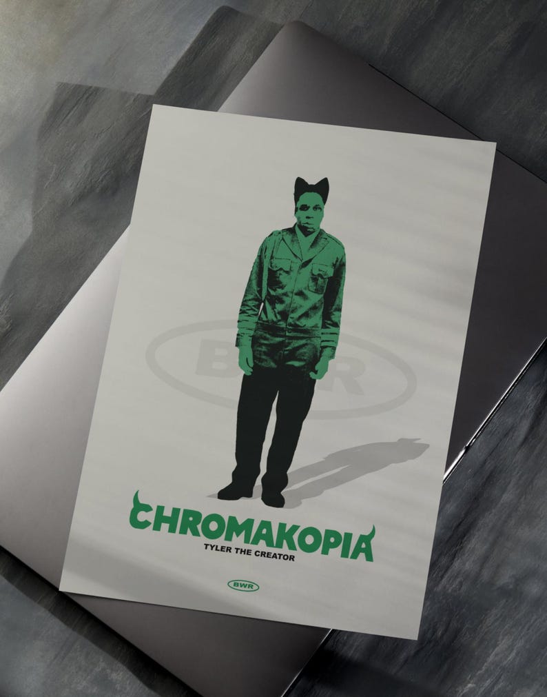 Chromakopia Tyler the Creator Room Decor Print, Wall Art, Bedroom Art ...