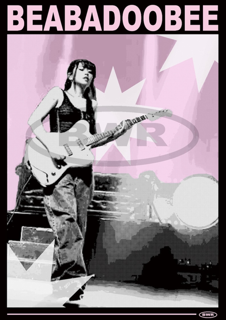 Beabadoobee Print, Graphic Design Poster, Wall Decor, Beabadoobee Art ...